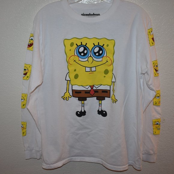 Nickelodeon | Shirts | Spongebob Long Sleeve | Poshmark